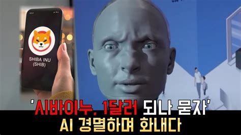 시바이누 1달러 되나 묻자 Ai 경멸하며 화내다 시바이누코인 Youtube