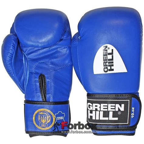 Боксерские перчатки Green Hill Knock с печатью ФБУ кожа (KBK-2105 ...