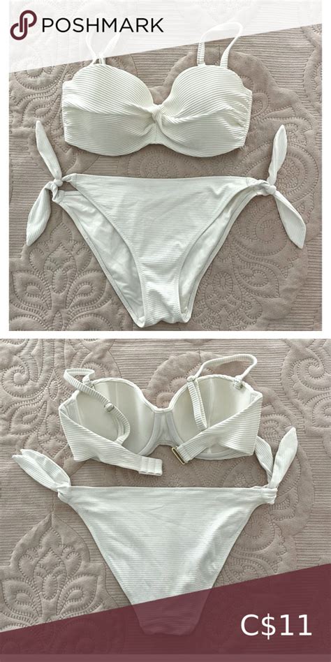 2 Piece White Swimming Suit White Swimsuit Swimsuits Swimsuit Shops
