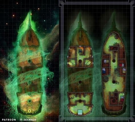Embark On An Epic Journey With The Ghost Ship 32x29