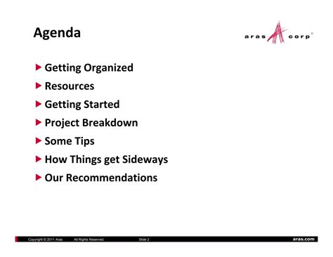 Starting A Global Plm Implementation Using An Agile Deployment Methodology With Aras Ppt