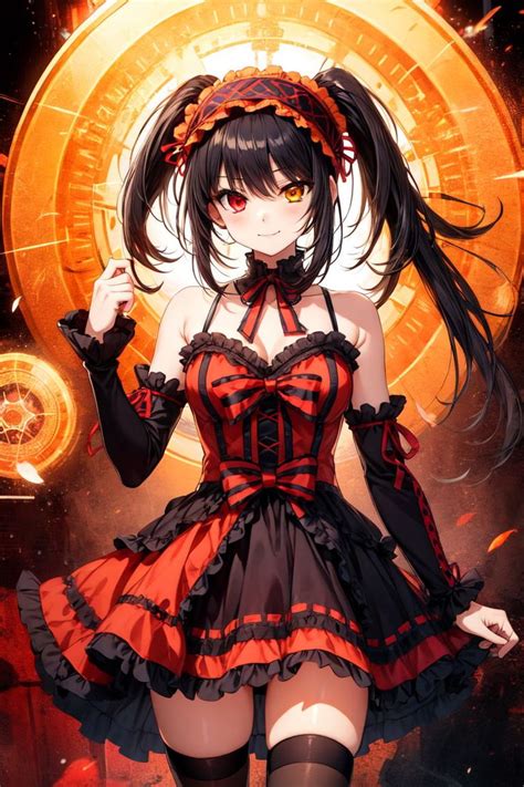 Tokisaki Kurumi Chica Anime Chicas Anime Chica Anime Kawaii
