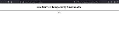 Bug Error Profile Validation Failed Please Login Again · Issue