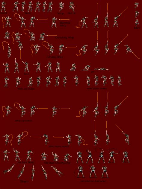 Castlevania Simon Sprite