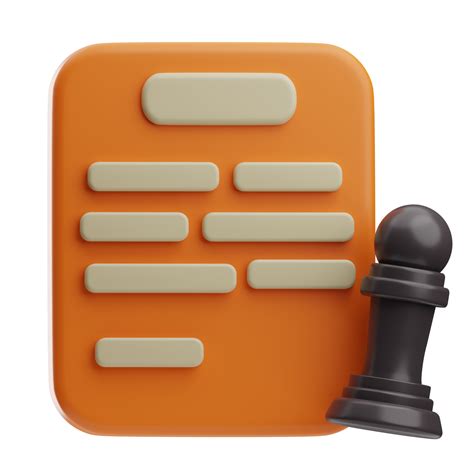 Chess Object Rules Illustration 3d 28014773 Png