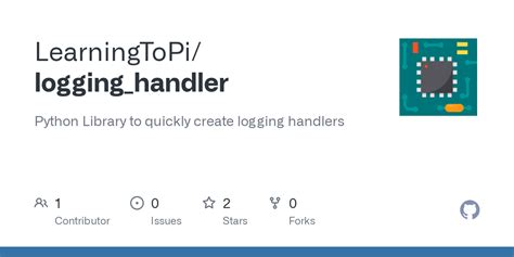 GitHub LearningToPi Logging Handler Python Library To Quickly Create