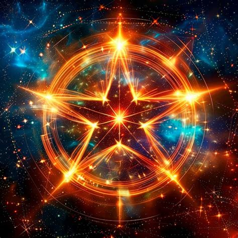 Free Photo Digital Art Cosmic Star Illustration