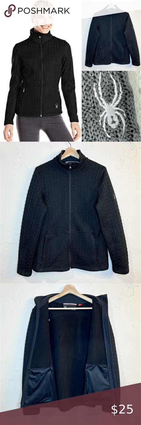 Spyder Major Cable Stryke Fleece Jacket Fleece Jacket Jackets Blazer