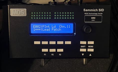 Matrixsynth Midibox Sammich Sid Commodore 64 Synthesizer