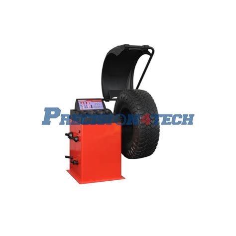 Locking Automatically Wheel Balancer With Servo Controlled System