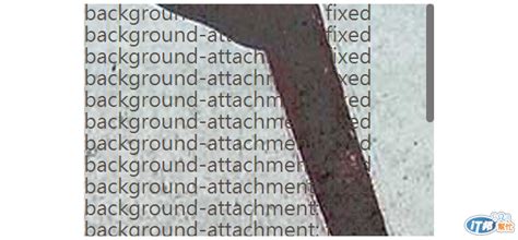 Css Background Attachment It It