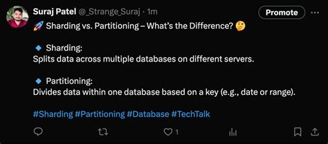 Suraj Patel On Linkedin Sharding Partitioning Database Techtalk