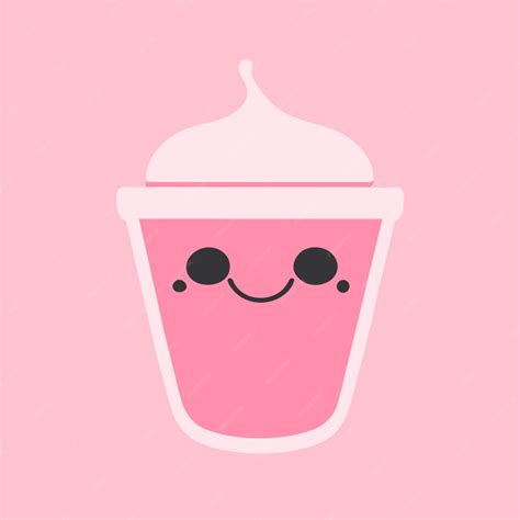 Premium Vector Cute Digital Coffe Stickers Vector Illustration Cartoon