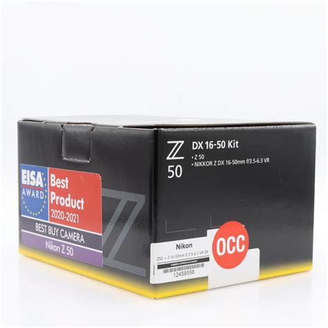 Nikon Z50 Z 16 50mm F35 63 Vr Dx Occasion Kamera Express