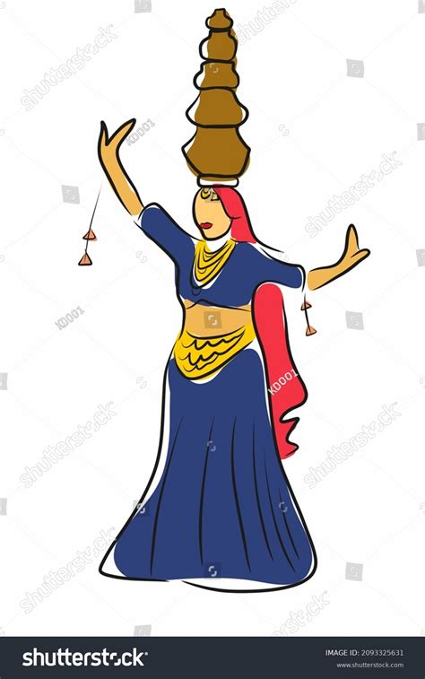 Rajasthani Dance Clipart