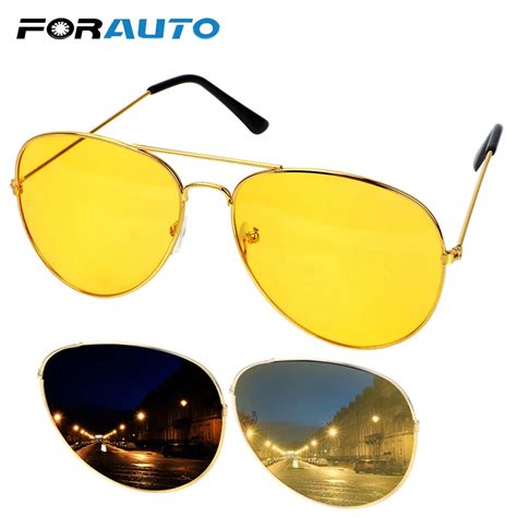 Forauto Anti Glare Polarizer Car Drivers Night Vision Goggles Polarized