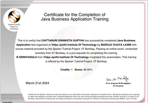sriniketh guptha on linkedin java business application training