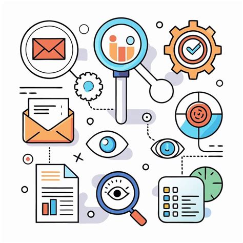 Data Analysis And Monitoring With Magnifying Glass And Chart Premium