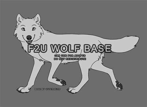 F2u Wolf Base On Toyhouse