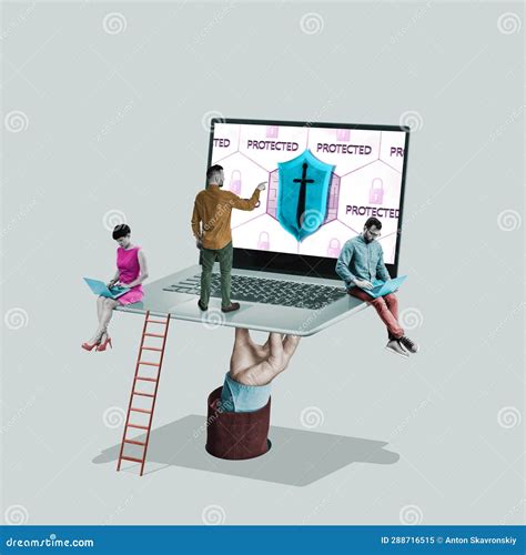 Network Security Concept Stock Image Image Of Customer 288716515
