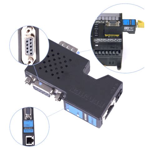 Ethernet Communication Module For Omron Cp Cj Cx Series Plc Modbus Tcp Gateway