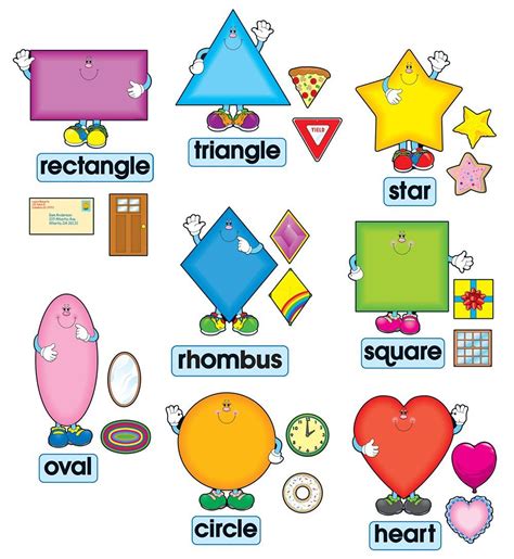 Shapes Posters For Bulletin Boards And Classroom Decor Shape Posters Images And Photos Finder