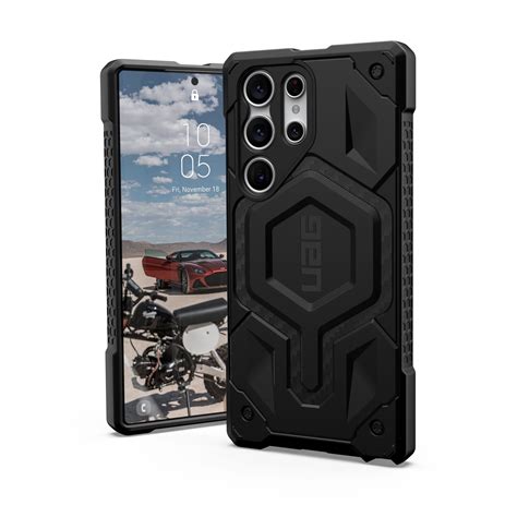 Uag รุ่น Monarch Pro เคส Galaxy S23 Ultra ลาย Carbon Fiber Vgadz