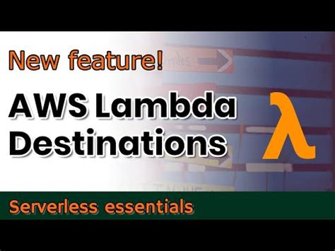 How To Use AWS Lambda Destinations To Route Execution Results To Other AWS Services YouTube