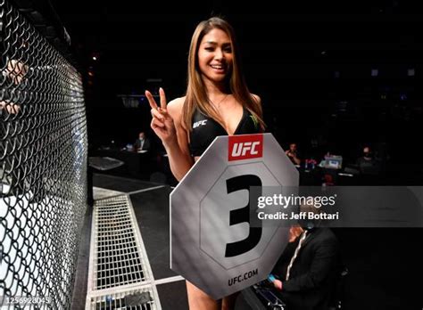 Ufc Octagon Girl Photos And Premium High Res Pictures Getty Images