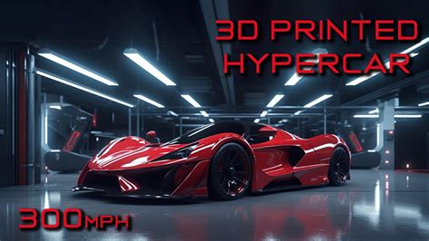 The Worlds First 3d Printed Hypercar Youtube