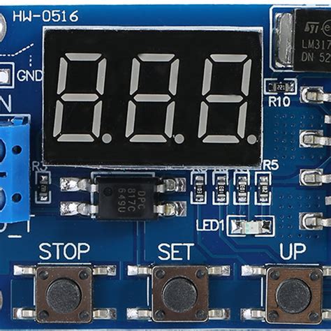 Dc 5v 36v Trigger Cycle Delay Timer Switch Turn On Off Relay Module