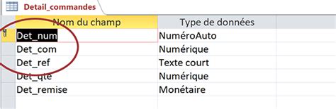Relations Entre Les Tables Exercice Access