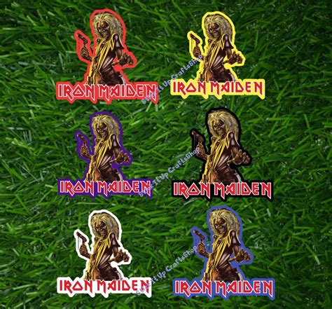Iron Maiden Sticker Decal Etsy