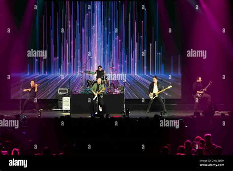 Anaheim Usa 13th Jan 2024 Yellowcard Performs Onstage At 2024