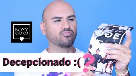 Mi Caja De BOXYCHARM OCTUBRE 2018 Un Poco Decepcionado YouTube