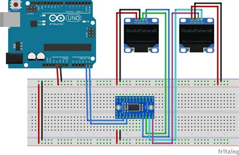Connect Multiple I2c Devices To Arduino Using I2c 41 Off