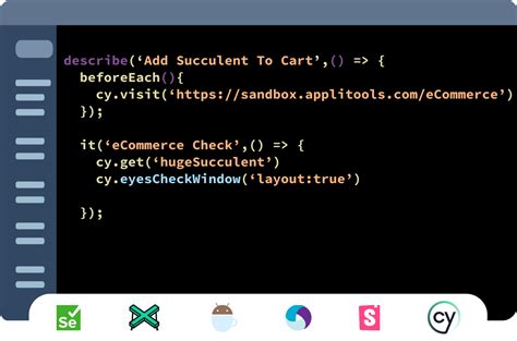 Flexible Test Creation With Ai Ai Powered End To End Testing Applitools