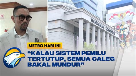 Sistem Pemilu Tertutup Bikin Gaduh Politik YouTube