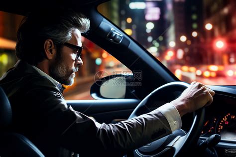 驾驶汽车的男子高清图片下载 正版图片600541236 摄图网