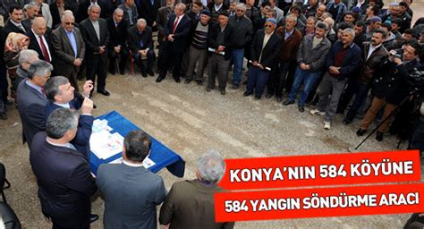 Haberler: 584 Köye 584 Yangın Söndürme Aracı