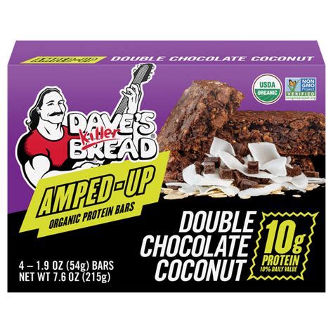 Save On Dave S Killer Bread Protein Bar Double Chocolate Coconut