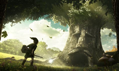 The Great Deku Tree Wallpapers Wallpaper Cave