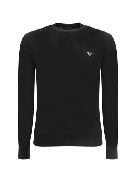 Buy Prada Knitwear Nero At 33 Off Editorialist