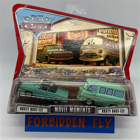 Disney Pixar Cars Movie World Of Cars Movie Moments Two Pack Rusty