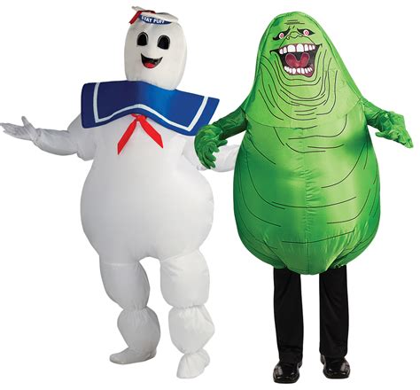 Ghostbusters Inflatable Villain Mens Fancy Dress 1980s Halloween Adults
