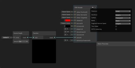 scene depth doesn t work in hdrp unity engine unity discussions