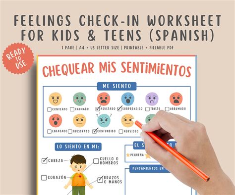 Therapist Aid Spanish Worksheets Dbt Worksheets