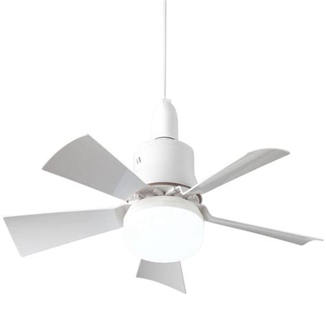 Zkti Socket Fan Light With Remote Ceiling Fan With 3 Speeds