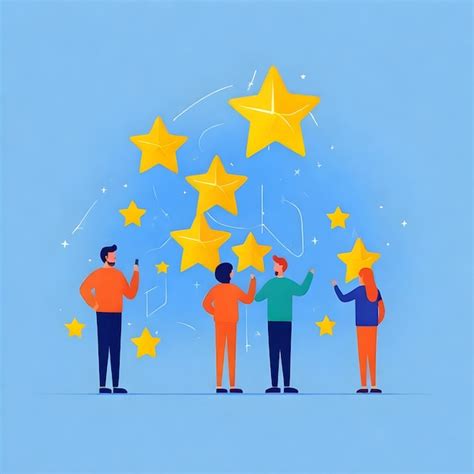 Premium Photo Star Ratings Customer Feedback Amp Satisfaction Concept