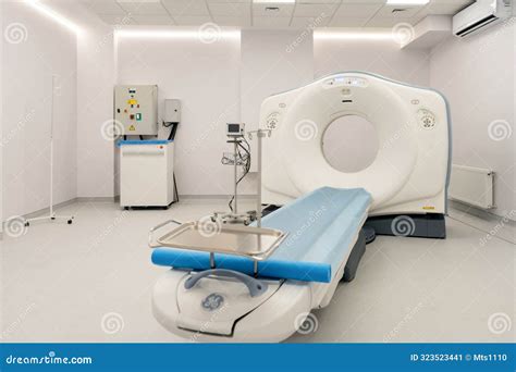Medical Ct Or Mri Machine In Diagnostic Clinic Stock Image Image Of